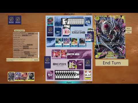 One Piece TCG Sim; PY Nico Robin vs U Doffy
