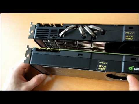 PNY nVidia GTX 465 Fermi 1GB Video Card Unboxing & First Look Linus Tech Tips
