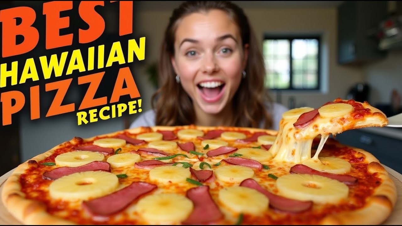 What is the Best Hawaiian Pizza 🍍?  Sweet & Savory Perfection