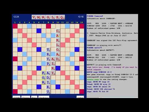 Playing Scrabble Online (feat. Wordbiz)