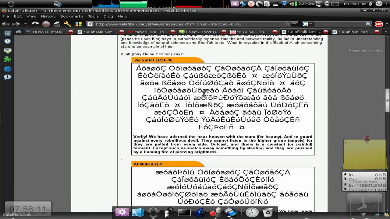 [HowTo] Fix character encoding issues on Firefox Opera for Arabic fonts