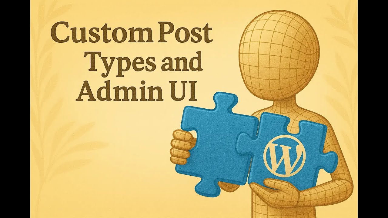 Build a WordPress Plugin from Scratch – Part 2 (Custom Post Types & Admin UI Tutorial)
