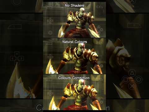 PPSSPP Shaders Comparison | God of War Ghost of Sparta