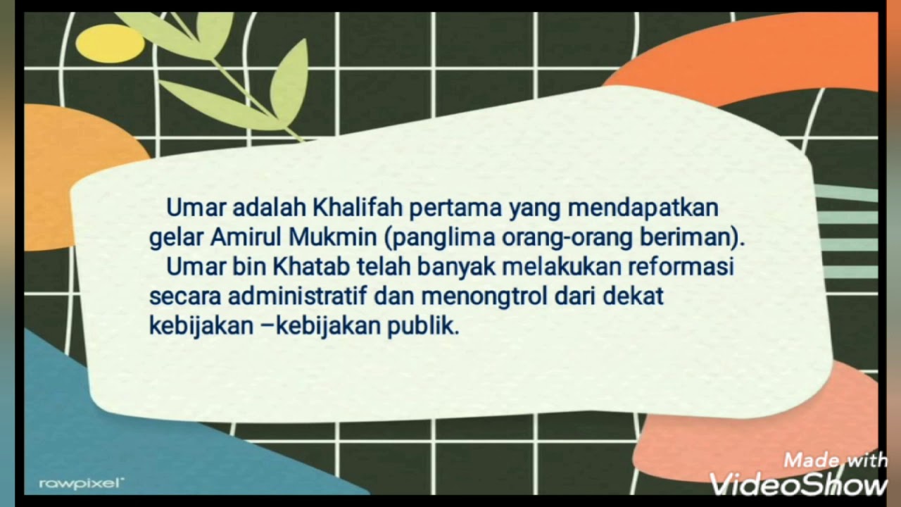 #Presentasi Umar Bin Khattab