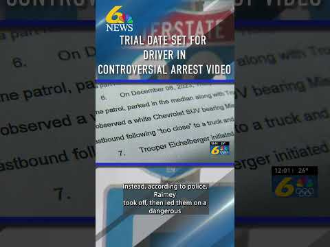 Trial Date Scheduled for Motorist Involved in Centre Co. Arrest Video #police #arrest #policechase