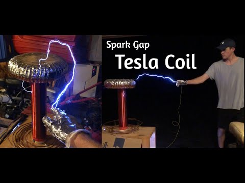 Dual MOT Spark Gap Tesla Coil 2022