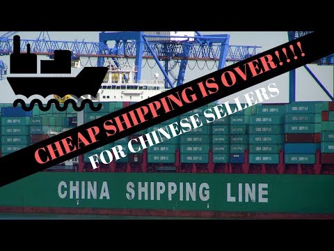 CHEAP Shipping is OVER for Chinese Ebay & Amazon Sellers