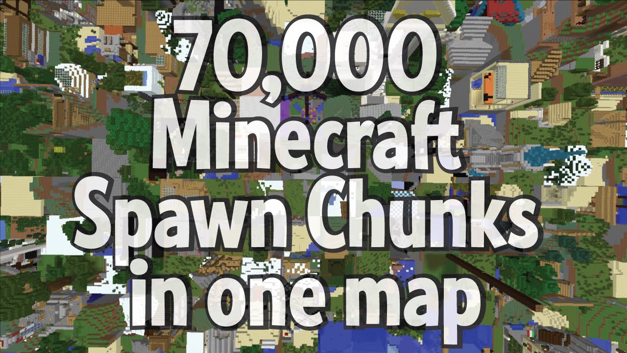 70000 minecraft spawn chunks in one map: the Reef by @leonardr