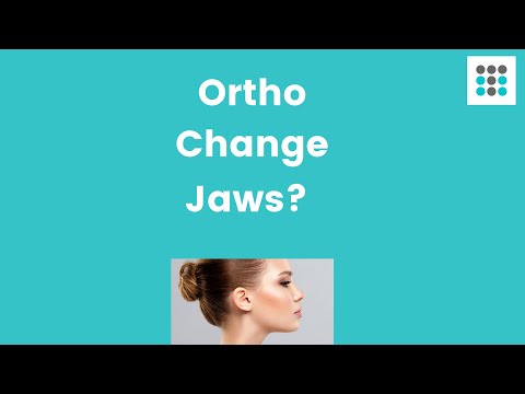 CAN ORTHODONTIC TREATMENT CHANGE THE JAWS? Dr. Bailey Orthodontist