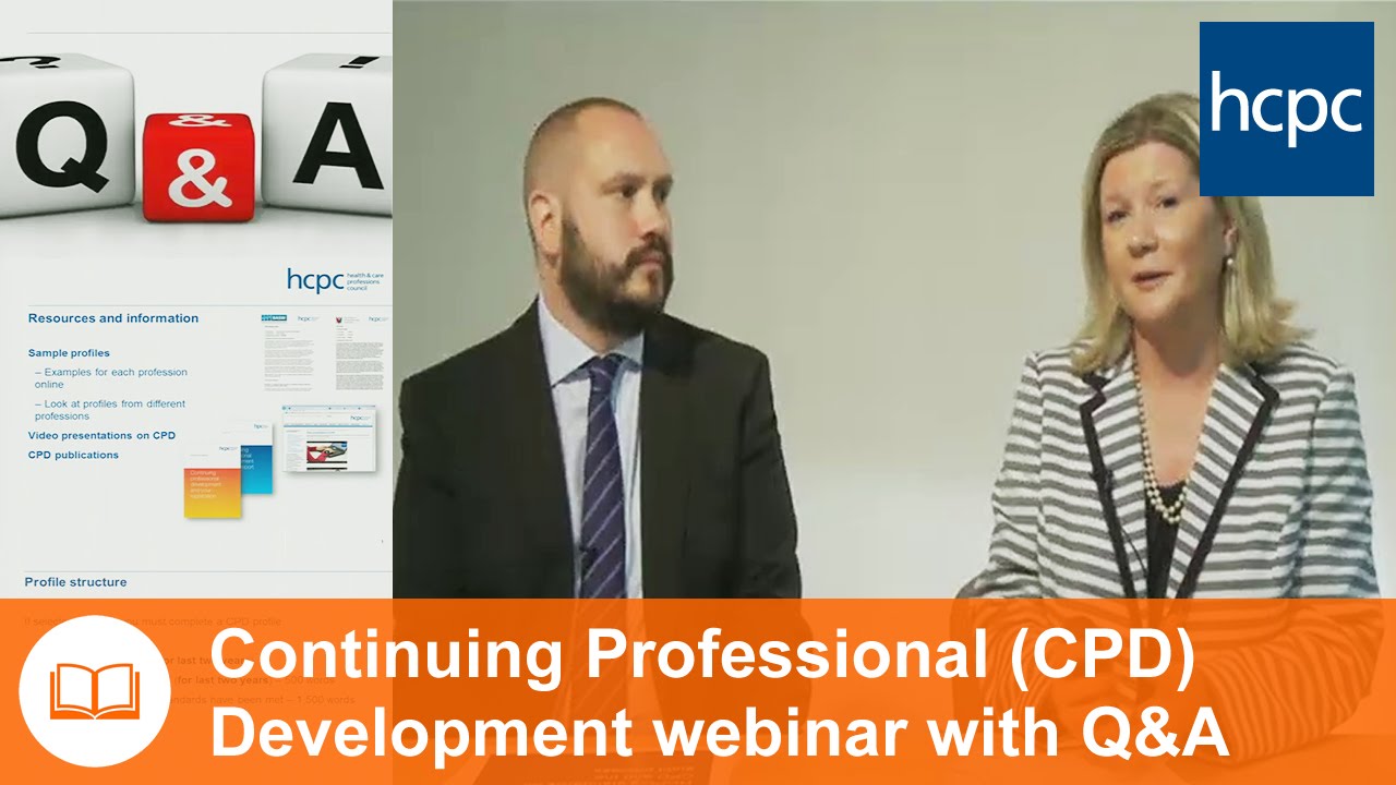 CPD webinar with Q&A