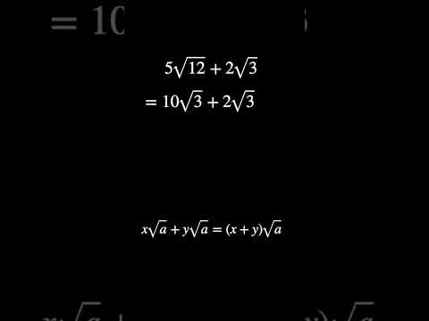 Simplify A Radical Expression in 15 SECONDS or Less!