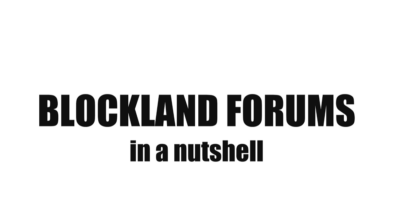 Blockland Forums in a Nutshell 2015 (60 FPS!)