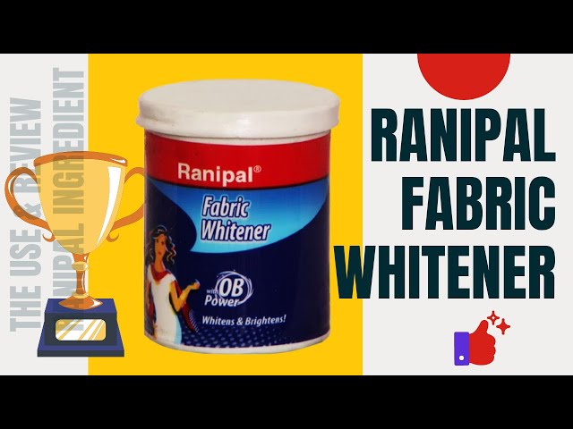 Optical Brightners - Ranipal Fabric Whitener And Brightener PIDILITE ...