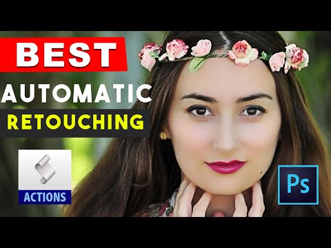 BEST Automatic Skin Retouching Photoshop Actions - FREE DOWNLOAD