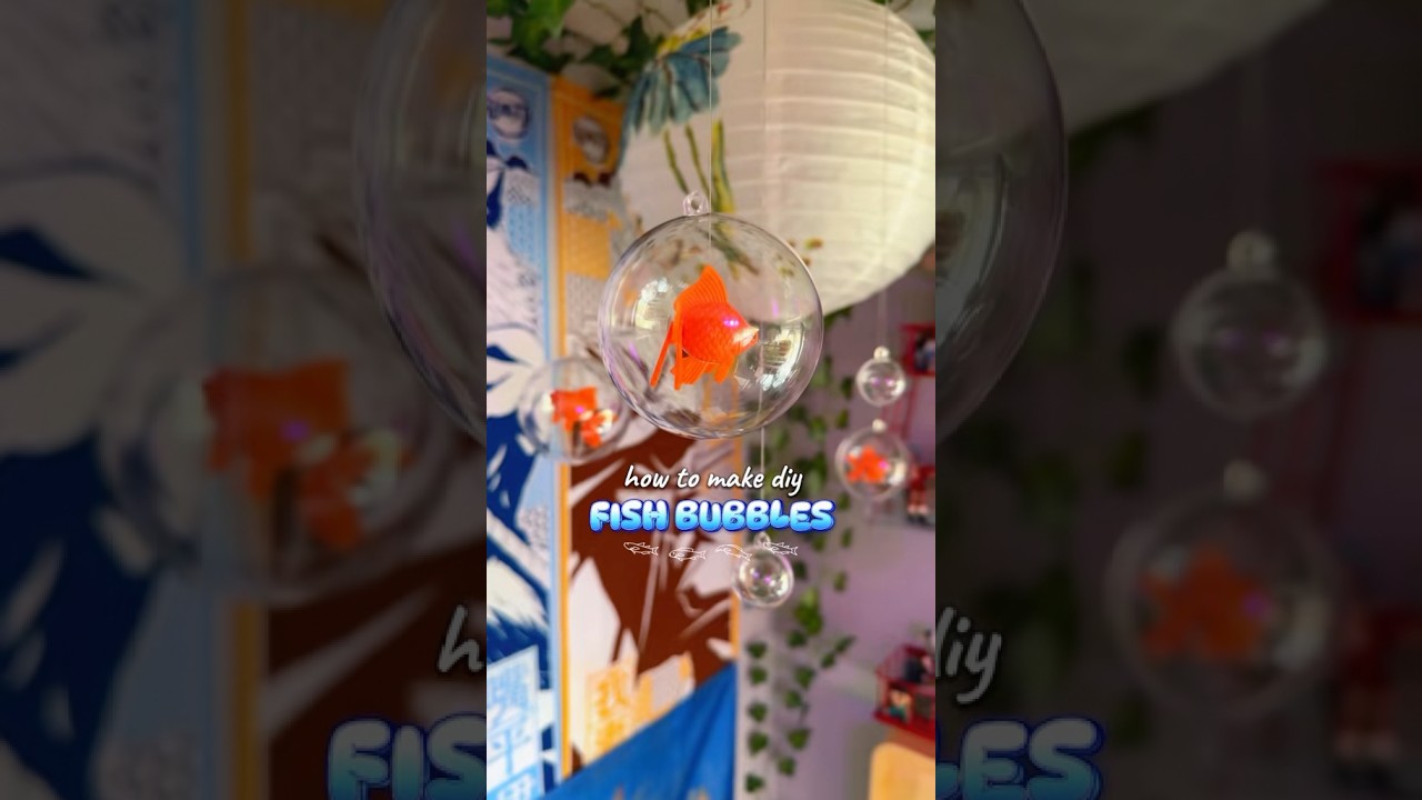 The perfect summer craft for your room! #juminocore #frutigeraero #diy #viralvideo #anime #tutorial