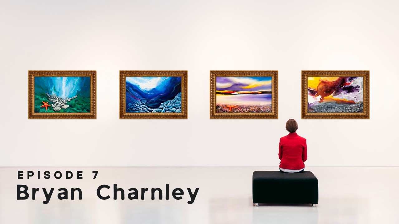 Bryan Charnley - the artist who painted his mind