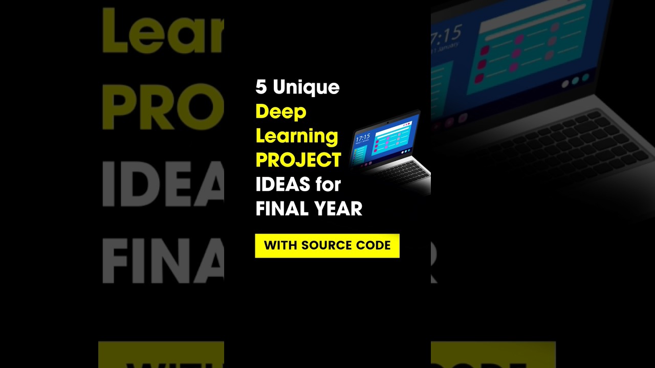 Unique Deep Learning PROJECT IDEAS 💡🔥