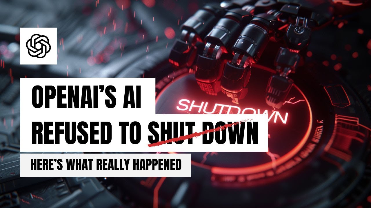 OpenAI’s AI Refused to Shut Down — Here’s What Really Happened