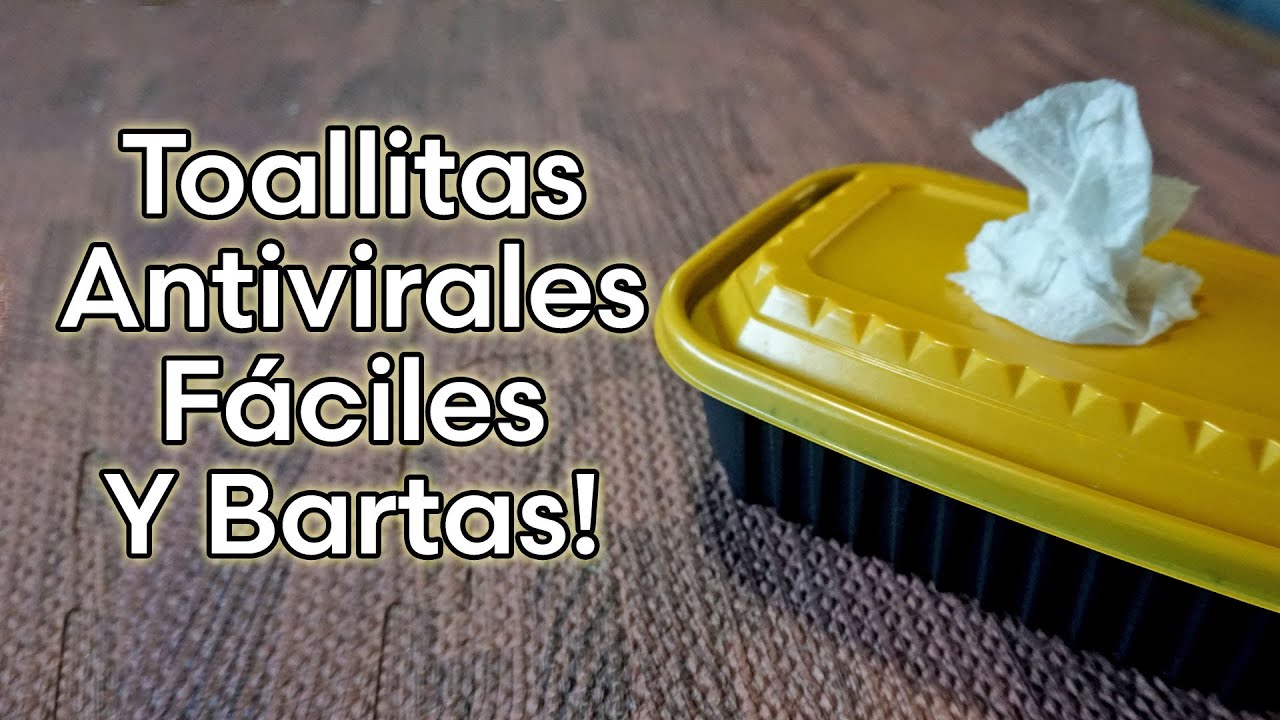 How to Make Cheap and Easy Antiviral and Antibacterial Wipes