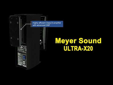 Meyer Sound Ultra-X20 - Black | Reverb