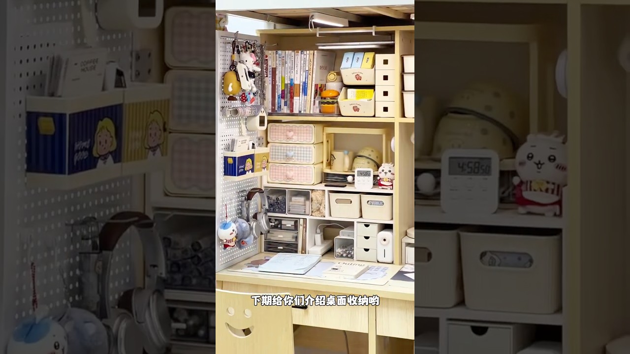 Cute K-pop Room Makeover🎀✨Korean Inspired Room Decor #shorts #aesthetic #desk #decor #roomtour