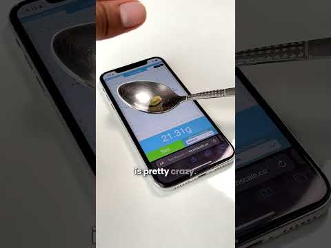 Secret Hidden iPhone Weighing Feature! ????