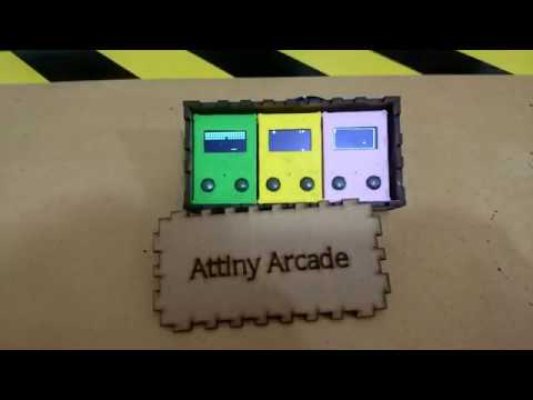 Arduino Attiny Arcade by CircuitoMaker - Thingiverse