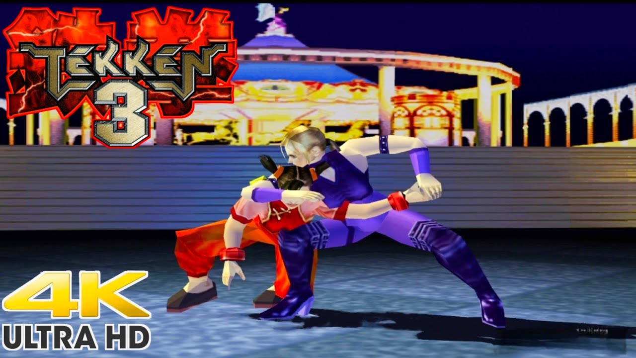 Tekken 3 Nina Williams Arcade Mode Gameplay Walkthrough GAME [4K 60FPS]
