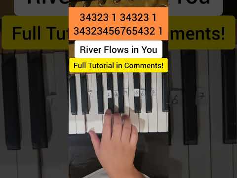 River Flows in You (Easy Piano Tutorial)