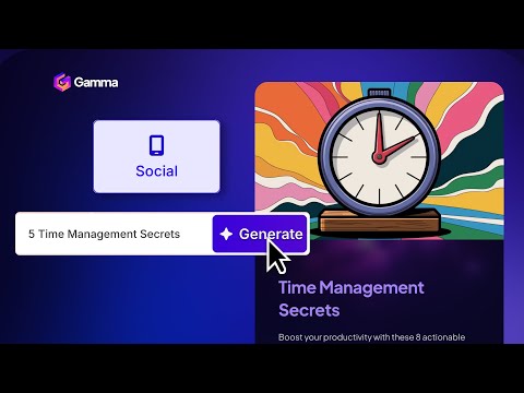 Introducing Social Media Content with AI by Gamma