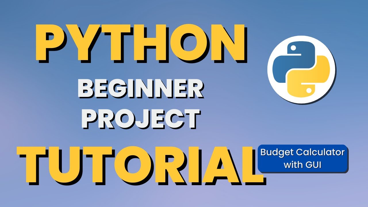 Budget App Python with GUI | Python Projects For Beginners (python expense calculator)