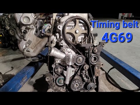 #mitsubishi Lancer 4G69 #timing belt/mark #replacement #car
