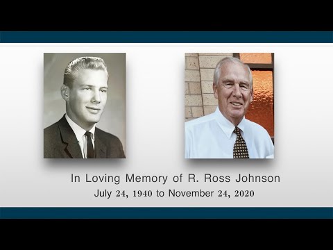 In Loving Memory Of R. Ross Johnson