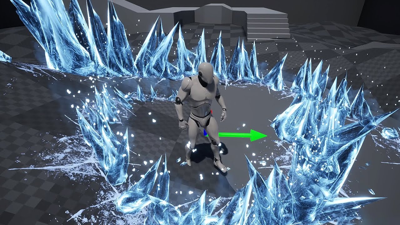 Ice Magic Skill VFX Interactive_UPDATED