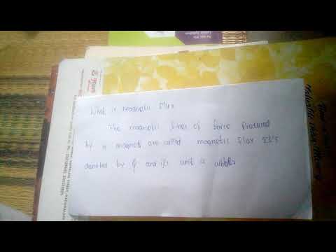 magentic flux // explained by tamil