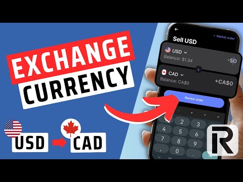 How To Exchange/ Convert US Dollars For Canadian Dollars In Revolut App- Exchange $USD To $CAD