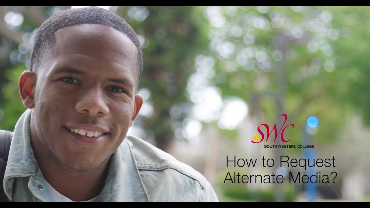 How to Request Alternate Media