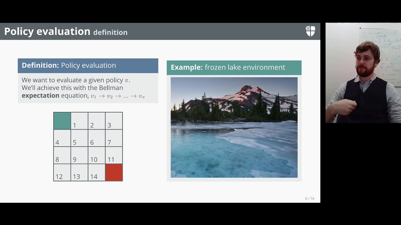 Reinforcement Learning 4: Dynamic programming