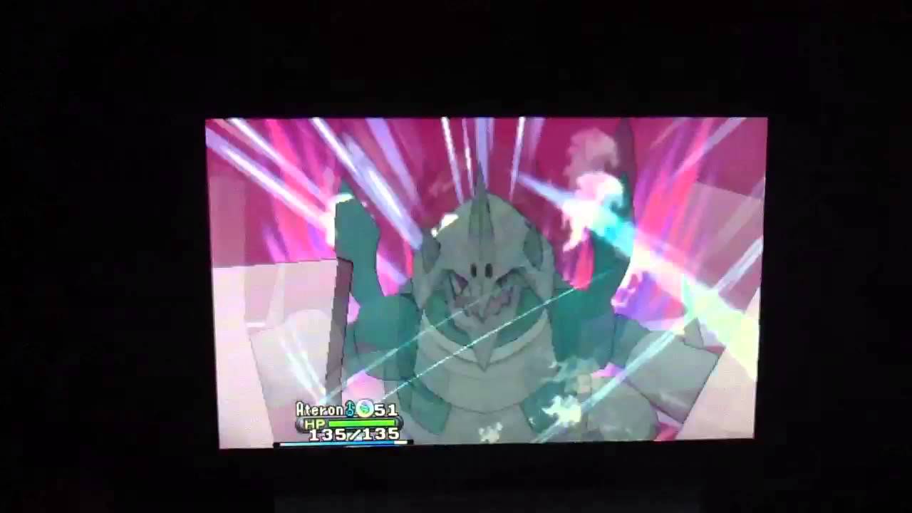 Pokemon X Shiny Mega Aggron