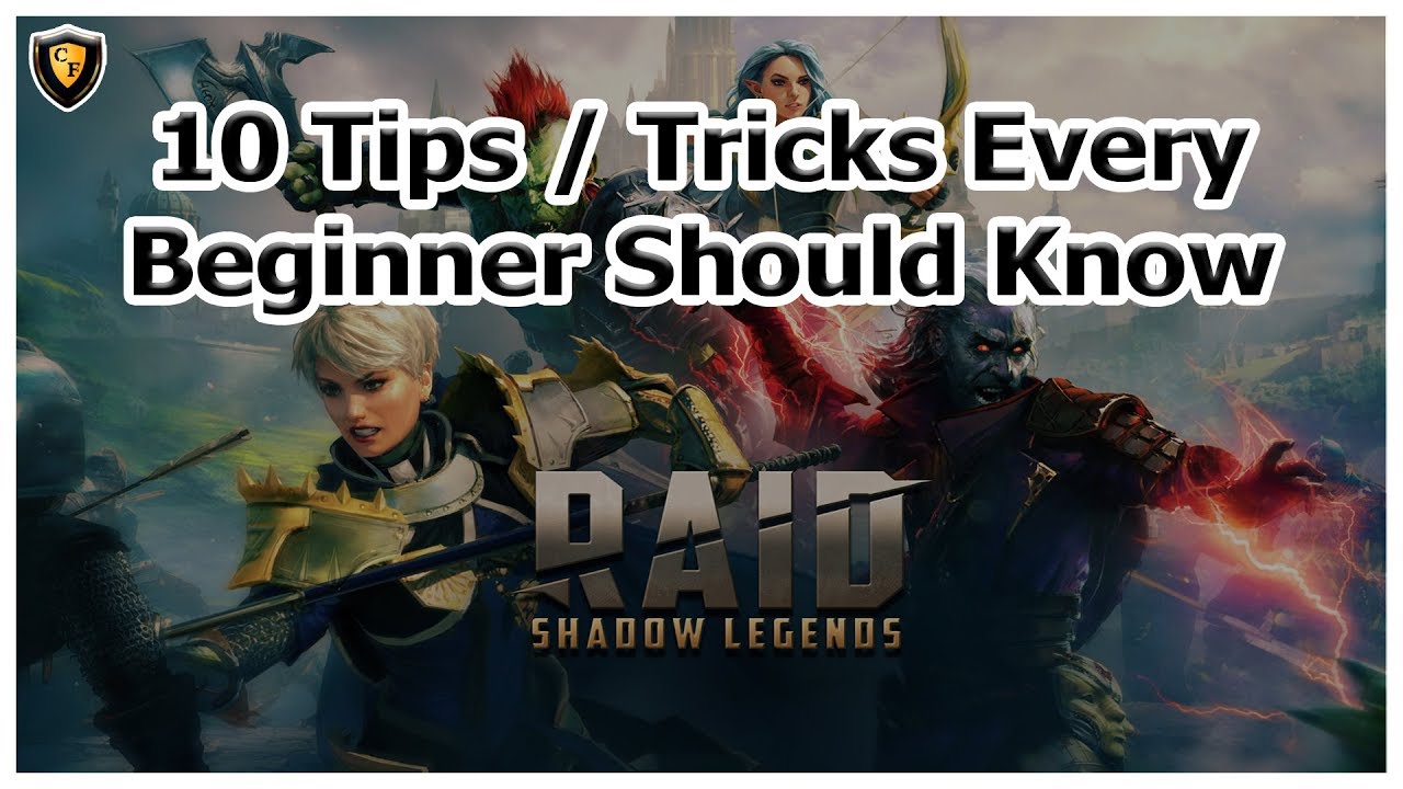 RAID Shadow Legends - 10 Tips / Tricks Every Beginner Should Know