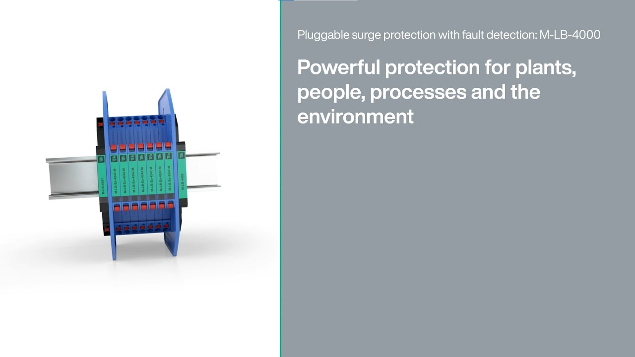 Powerful Modular Surge Protection with Fault Detection: M-LB-4000