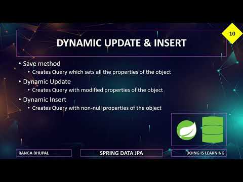 SPRING DATA JPA – 010 DYNAMIC UPDATE & INSERT - #SPRING_DATA_JPA #SPRING_BOOT_3X