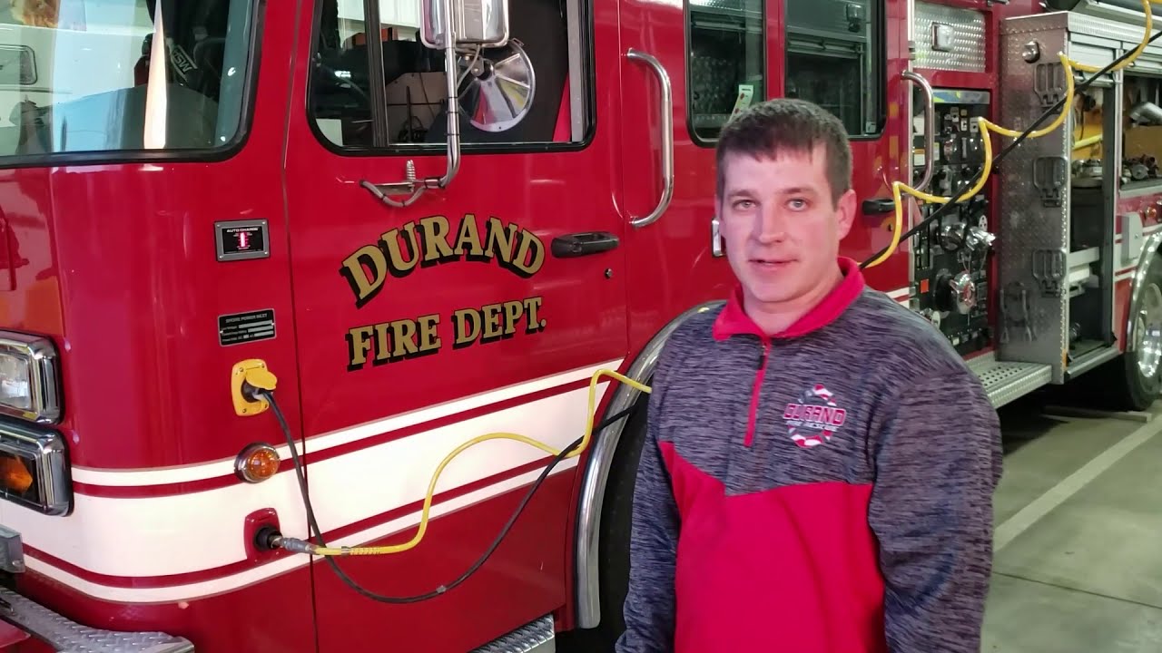 Durand City/Rural Fire Department - Station Tour 2020