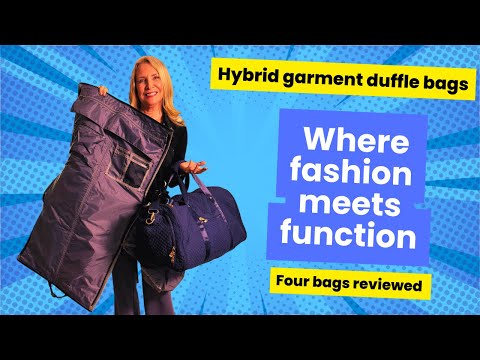 The Best Garment Duffle Bag for Travelers (Carry-On Duffle Bag Review)