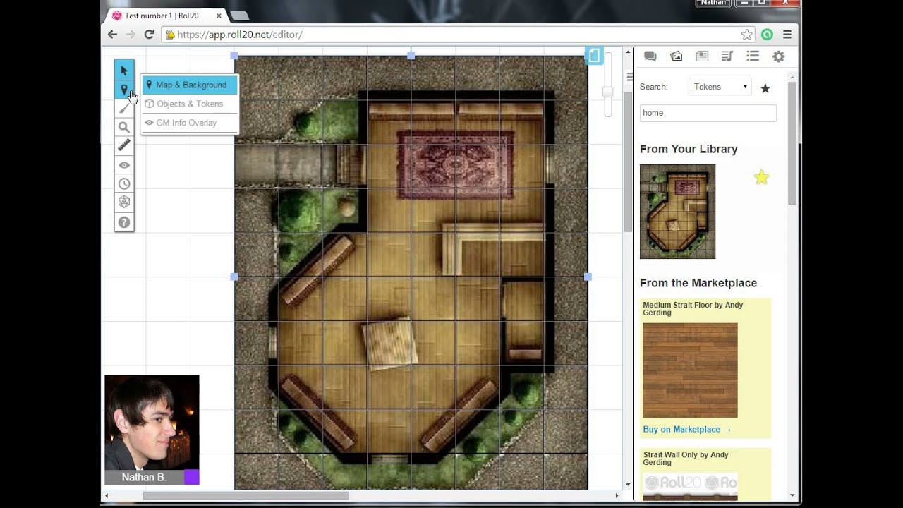 Roll20 Map and Token Tutorial