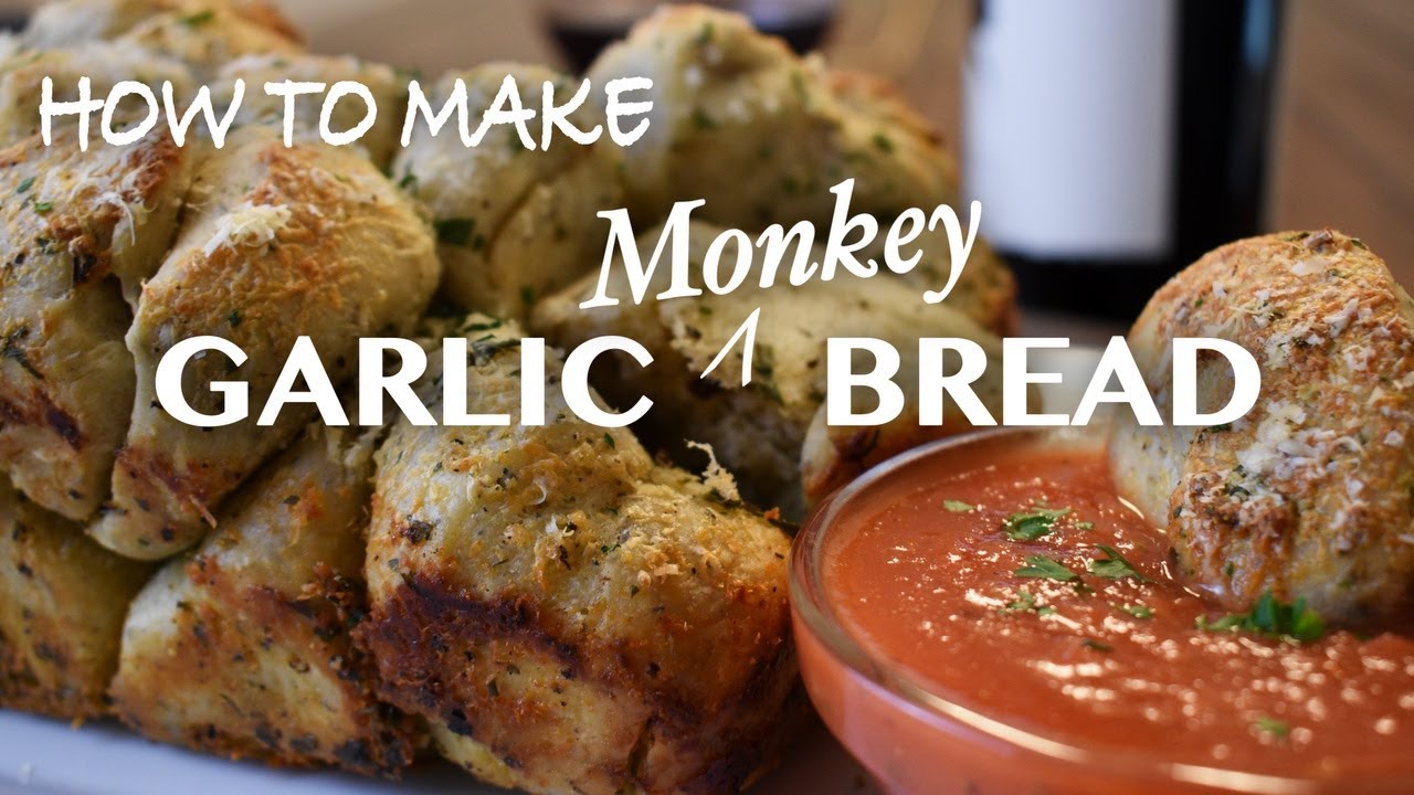 Try This Savory Take on The Classic Monkey Bread! Garlic Monkey Bread