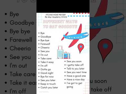 #goodbye #different ways to say goodbye #english #trendingshorts #shorts #fpsc #css #englishgrammar
