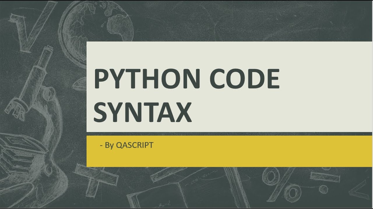 Selenium WebDriver with Python Tutorial - Learn about the Python code syntax