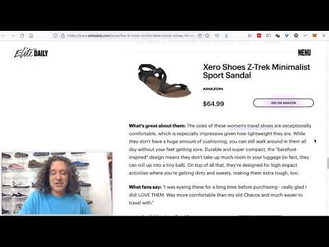 Elite Daily lists the 7 Best Travel Shoes and Sandals for Women