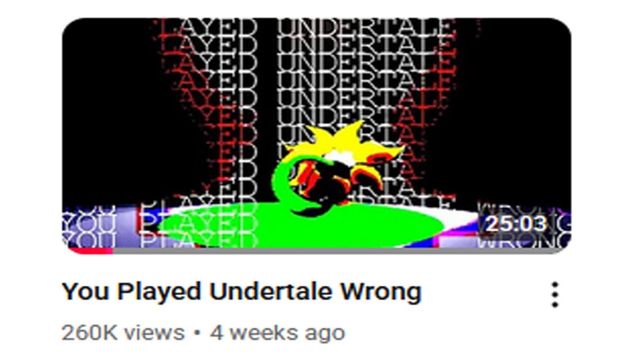 Did You Really Play Undertale?